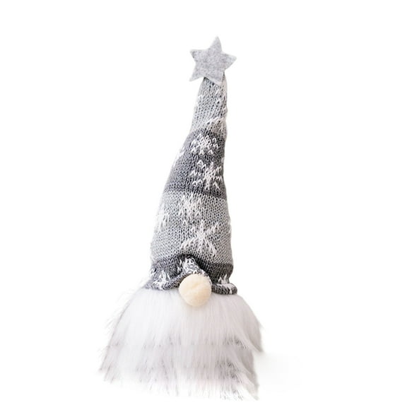 Christmas Decorations, Faceless Doll, Glowing Forest Old Man, Snowflake ...