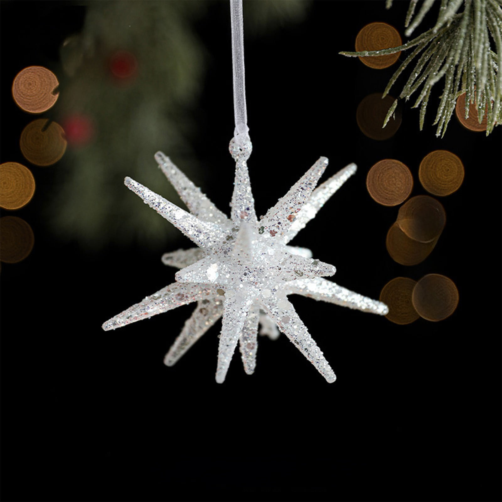 Christmas Decorations Festive Ambiance Christmas Trees Window Displays ...