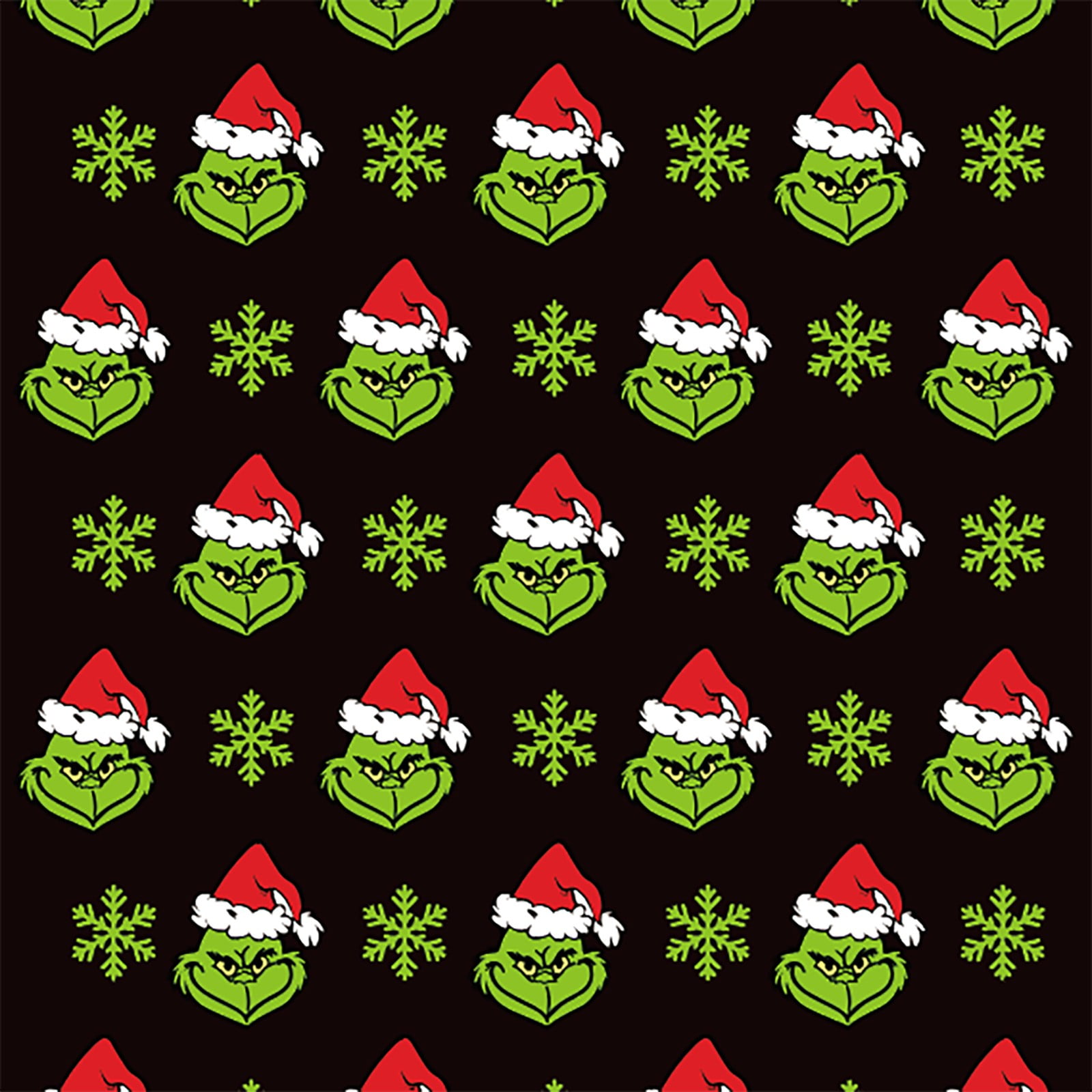 Christmas Decorations Grinch Folded Christmas Wrapping Paper, Funny ...