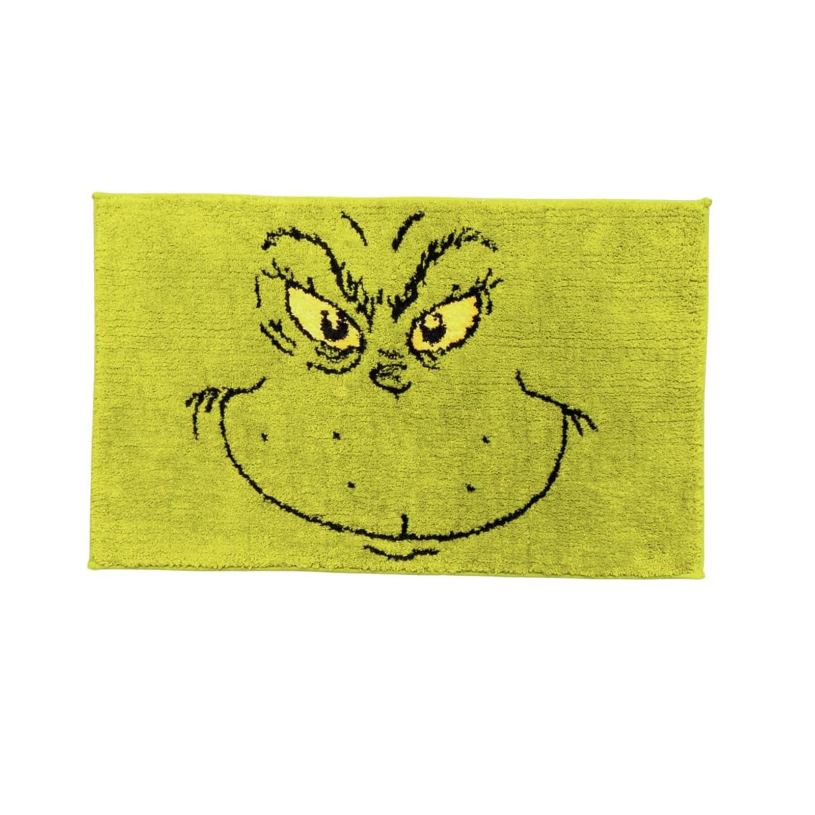 Christmas Decorations Grinch Ornaments Luxurious Soft Green Bath Mat ...