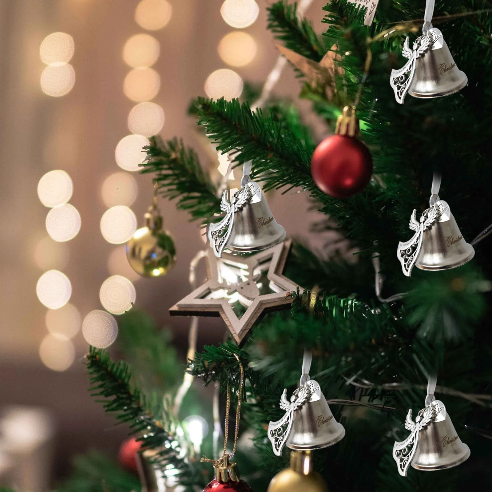 Christmas Decorations Holiday Deals 2024! AWEJON Christmas Bells ...