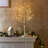 iMucci Lighted Home Indoor Birch Tree, 1.543 lb - Walmart.com