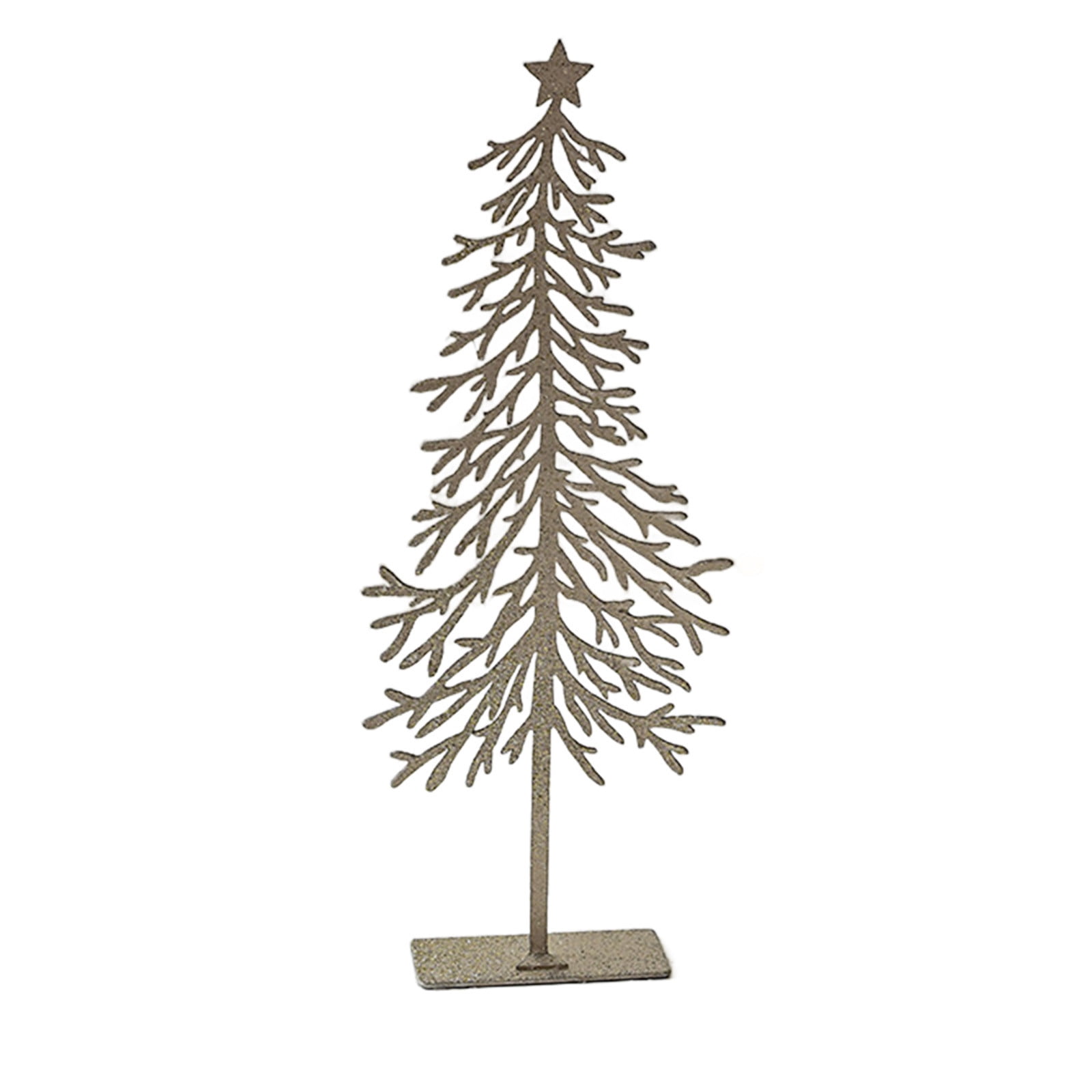 Christmas Decorations Indoor, 7 inches Metal Christmas Trees ...