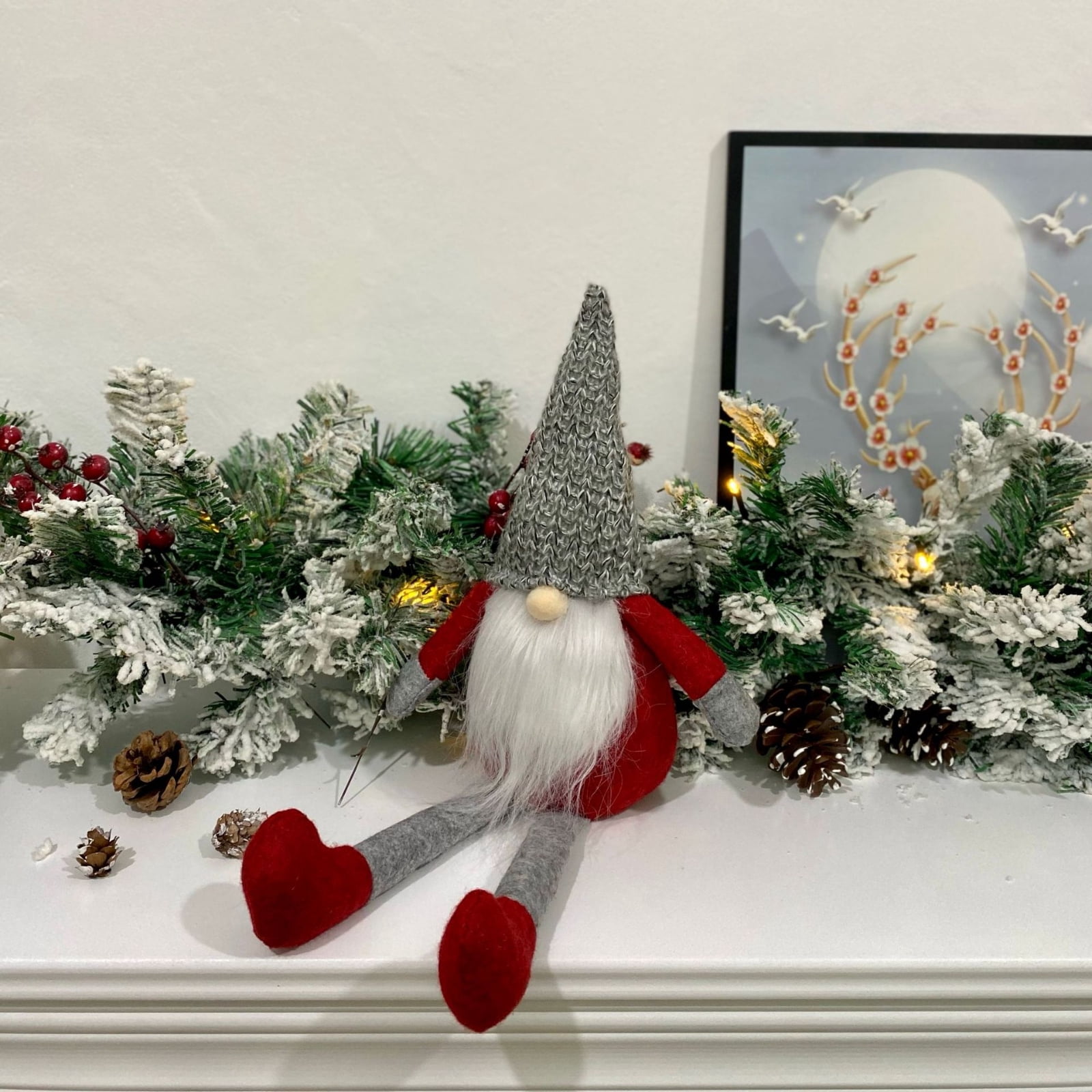 Christmas Decorations Indoor - Christmas Gnomes Plush Decorations ...
