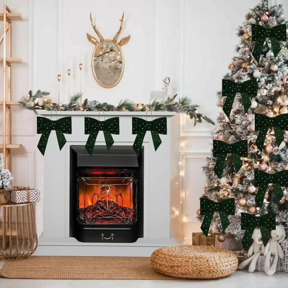 Christmas Decorations Indoor Christmas Tree Bow Pendant Christmas ...