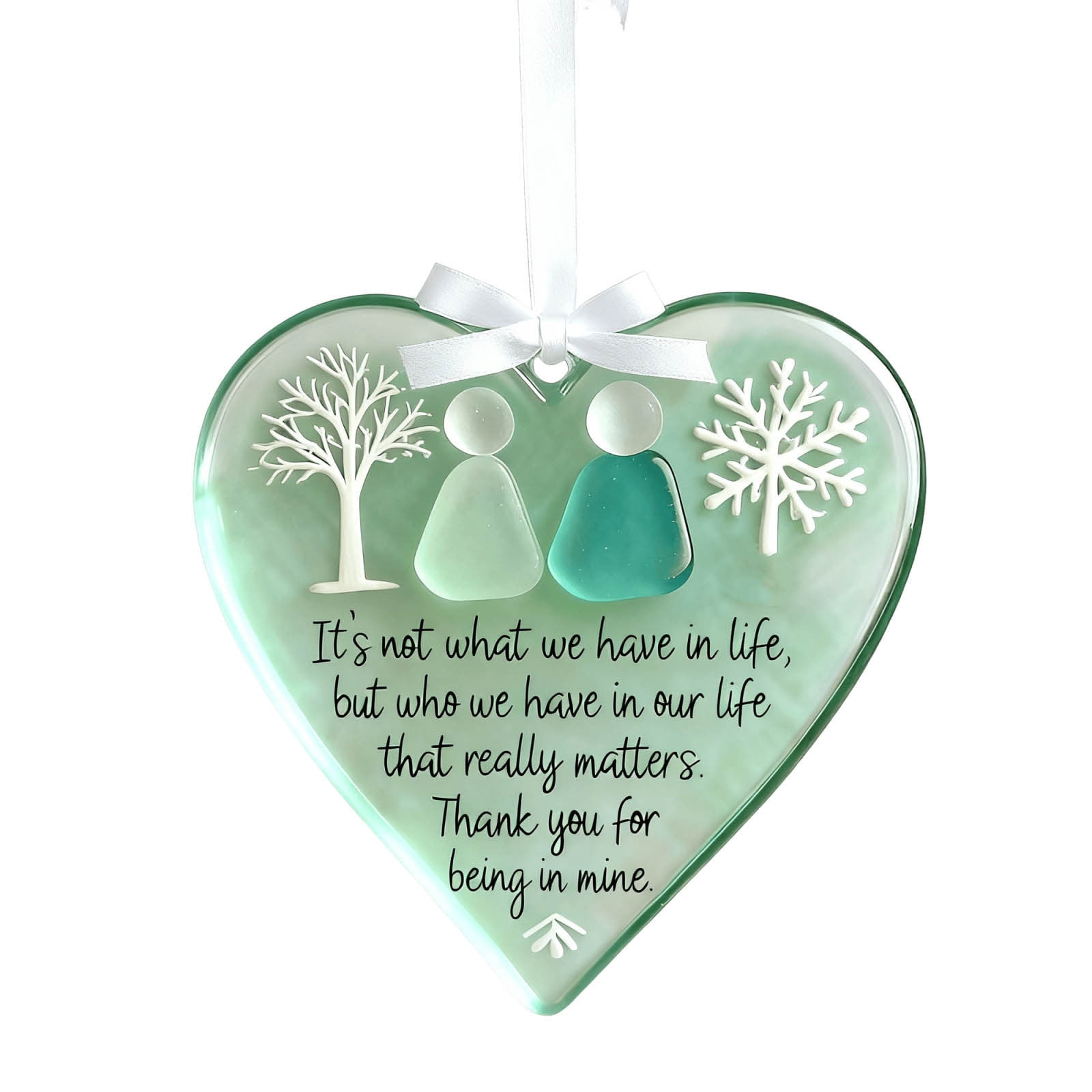 Christmas Decorations Indoor,Christmas Tree Ornaments,Heart-shaped Sea ...