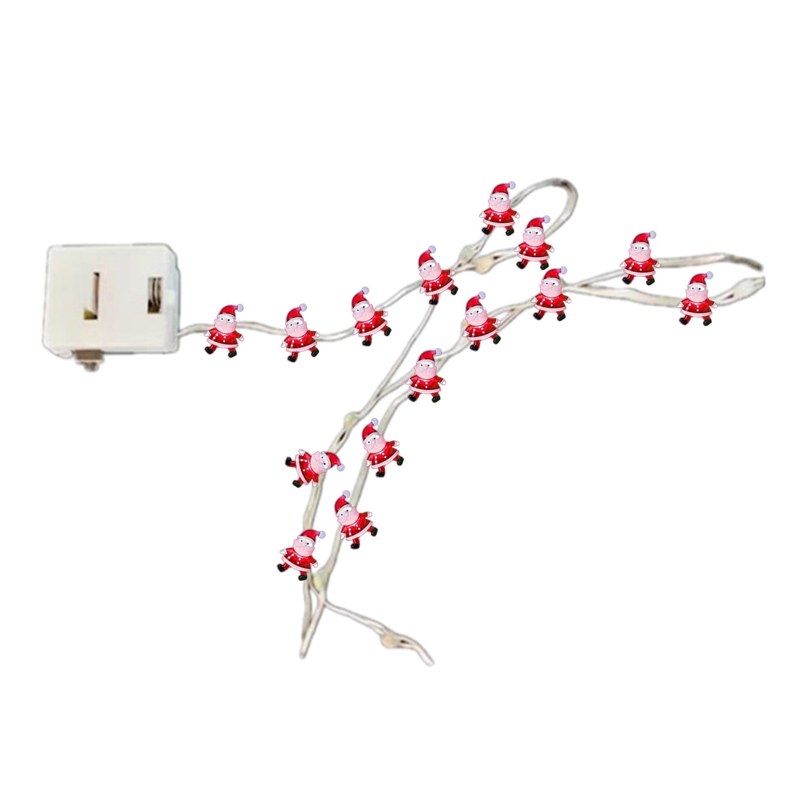 Christmas Decorations Indoor Lights,Led Christmas Santa Claus Fairy ...