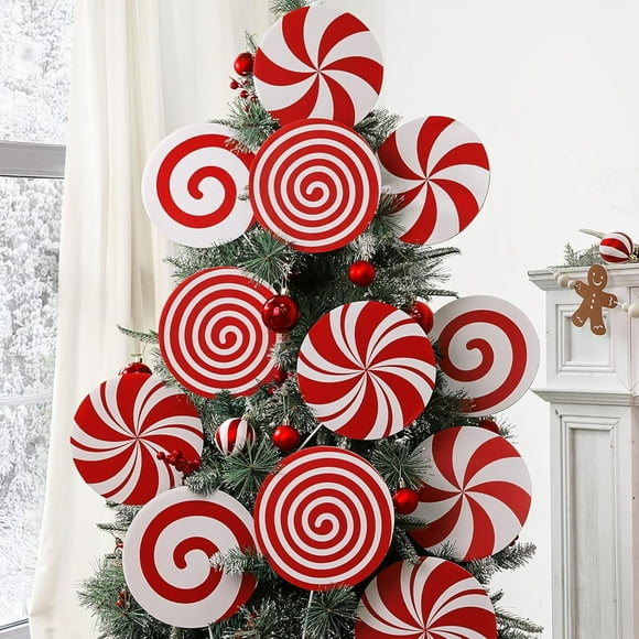 Peppermint Christmas Decorations