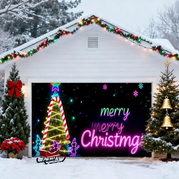 Christmas Decorations Light String Background Classic Lights Holiday ...