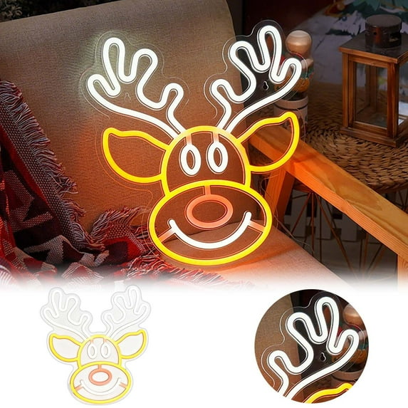 Christmas Decorations, Neon LED Night Lights Suitable for Decorating ...