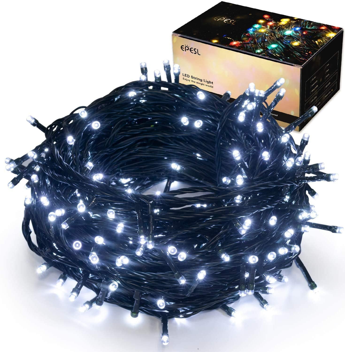 Christmas Decorations Outdoor String Lights - 14m/46ft 110 LEDs 8 Modes ...