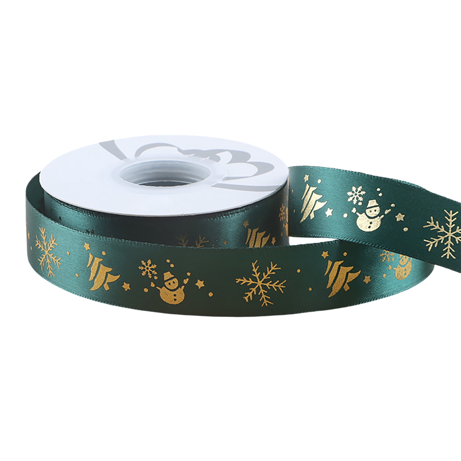 Christmas Decorations Ribbons Craft Ribbon Satin Ribbon with Motif for ...