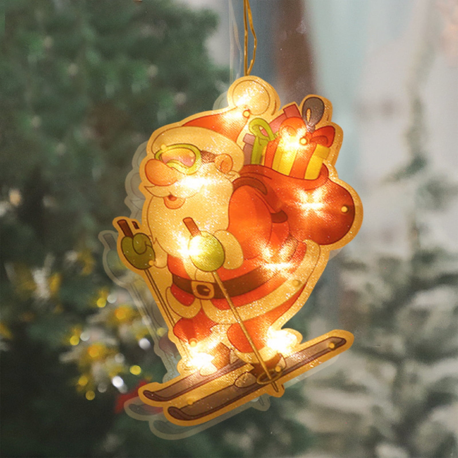 Christmas Decorations Savings! Dvkptbk Christmas Window Decoration ...