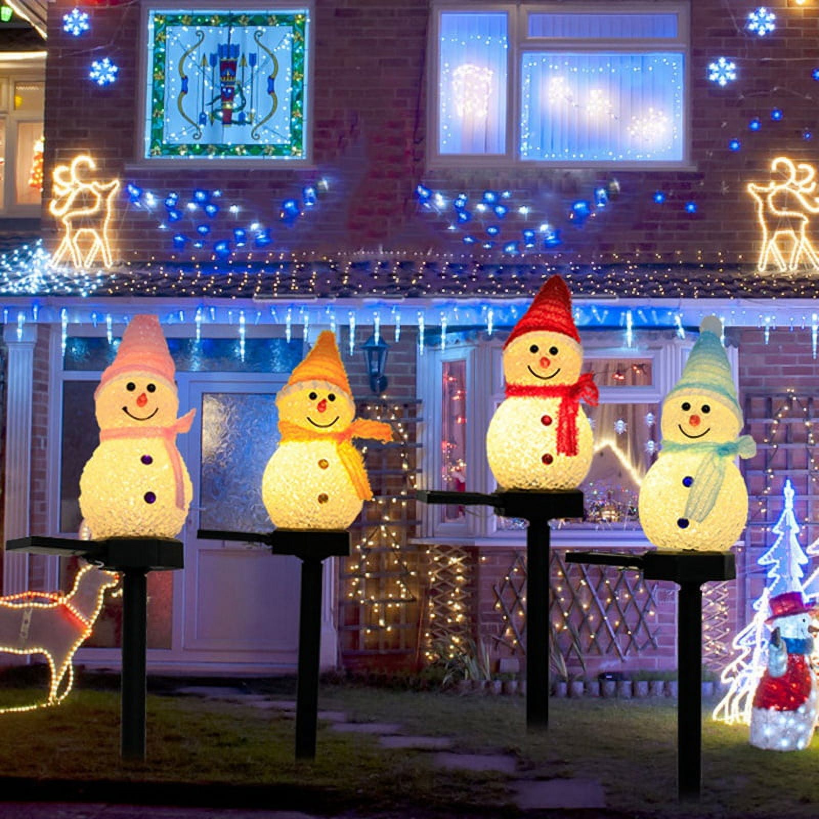 Christmas Decorations Solar Lights Outdoor Garden Decor -Christmas ...