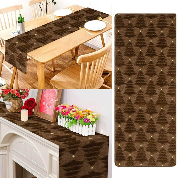 Christmas Decorations, Star Runner Linen Atmosphere Decorative Cloth ...