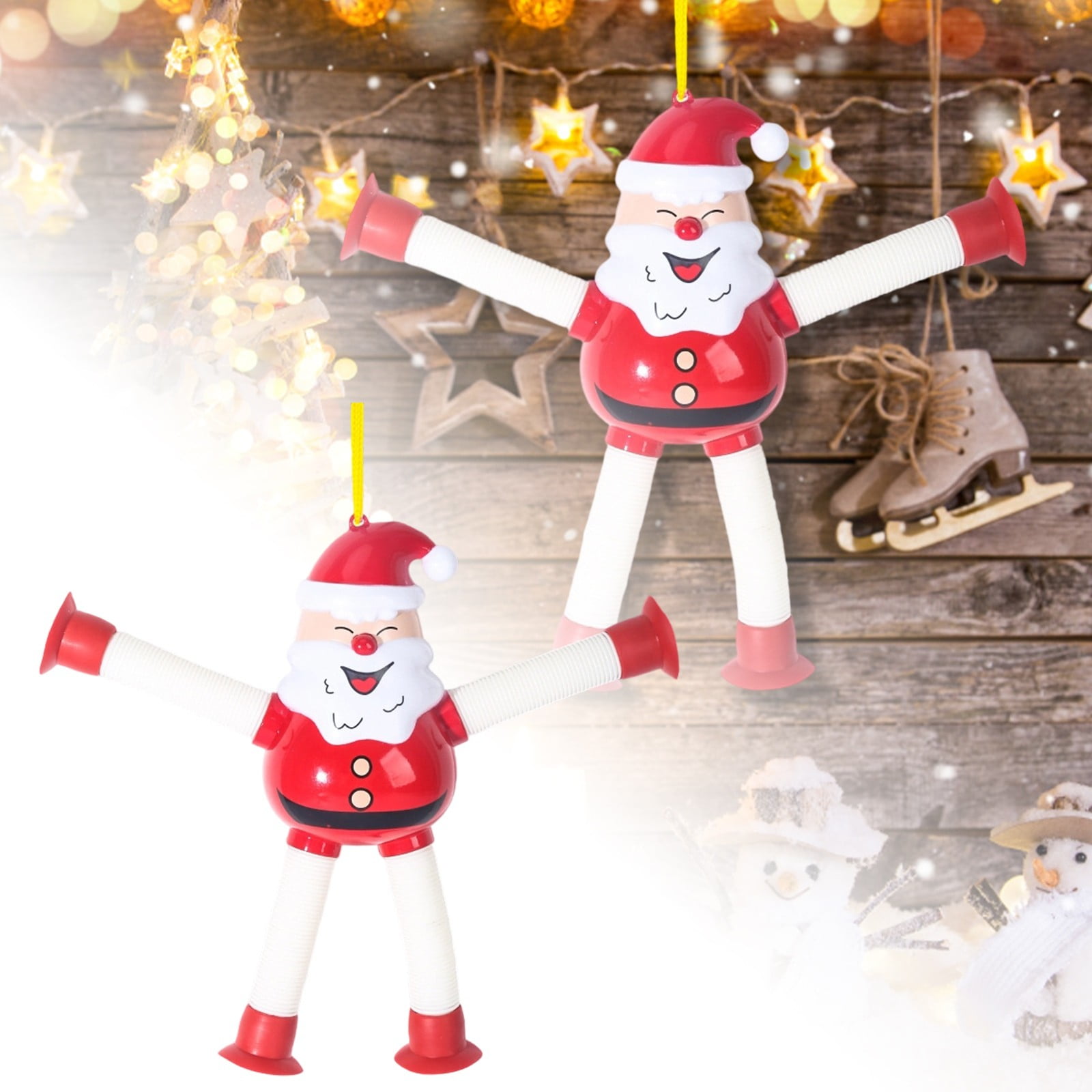 Christmas Decorations, Unique Ornament Hanging for Festive Holiday Cake ...