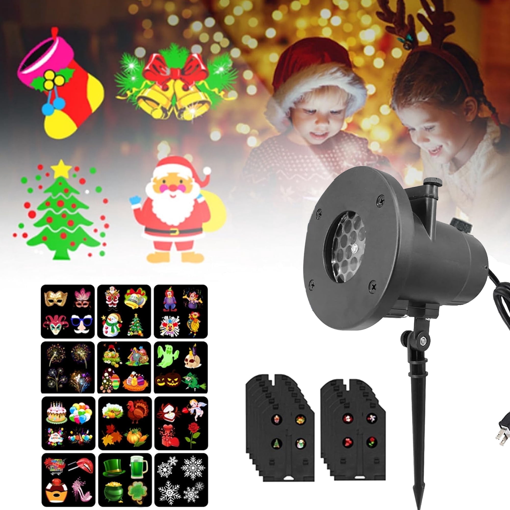 Christmas Decorative Lighting Projectors, Snowflake Led Holiday ...