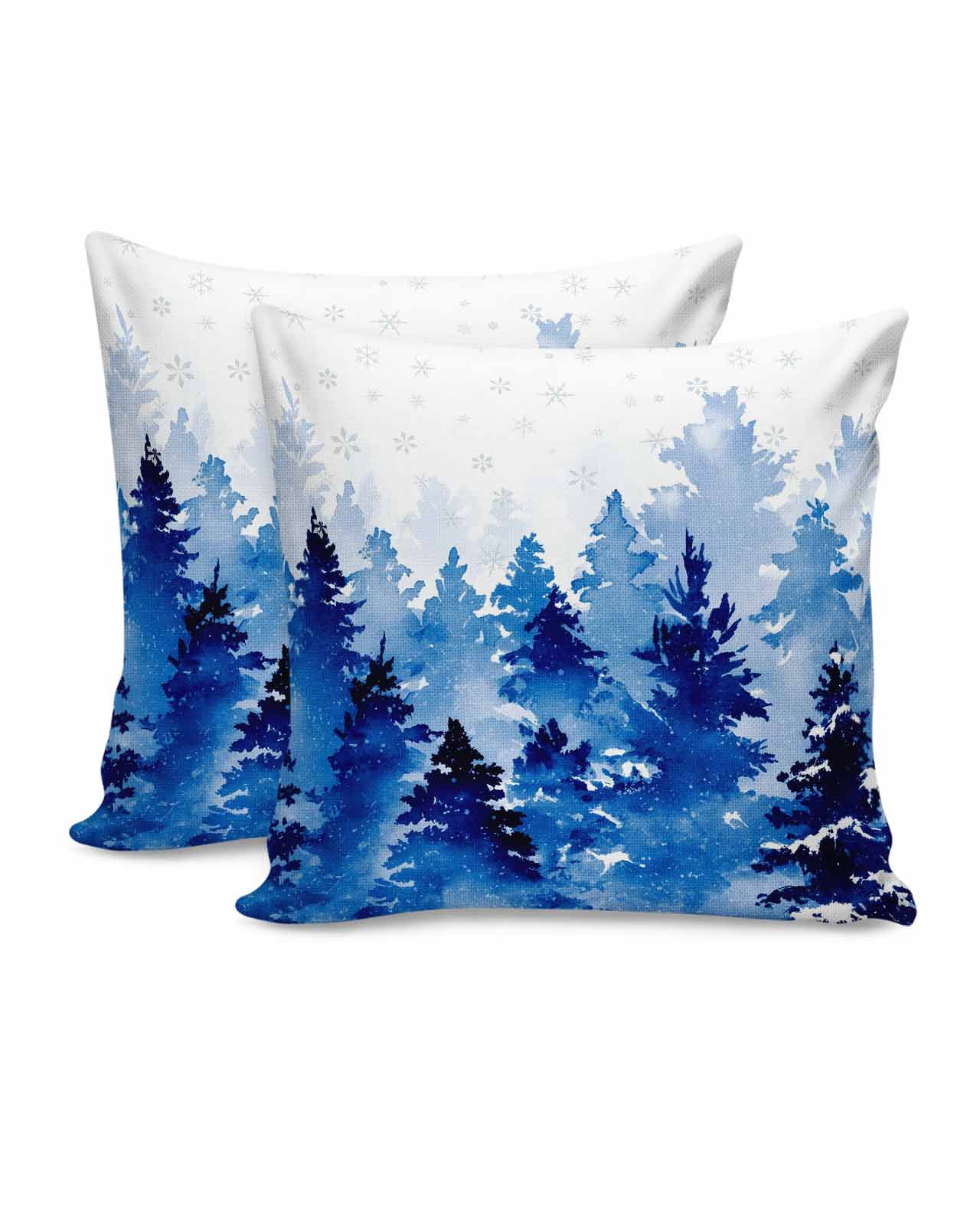 Christmas Decorative Throw Pillow Covers 16x16 Inch Set of 2 Christmas ...