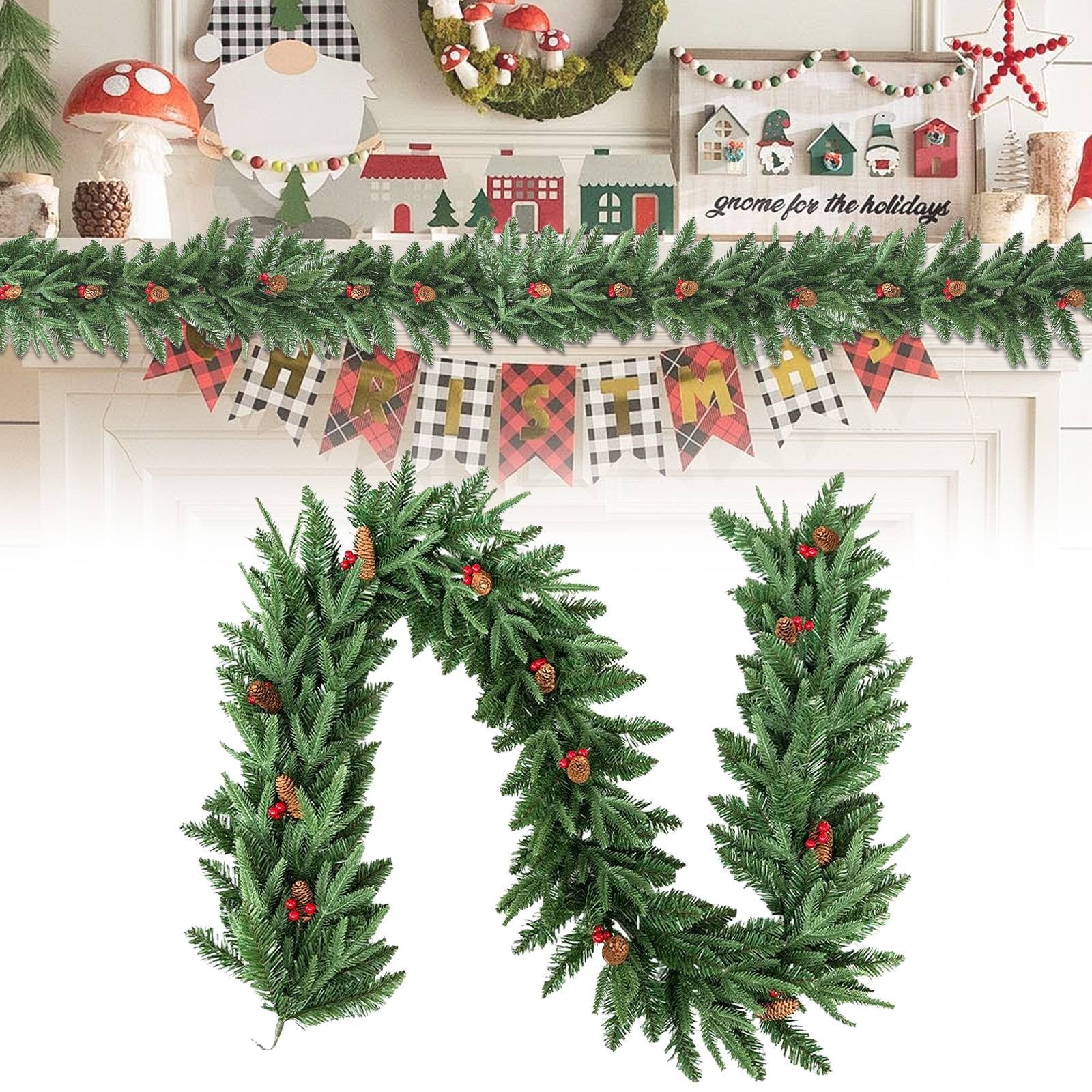 Christmas Deluxe Encrypted Snow Spray Flocking Sticky White Rattan ...