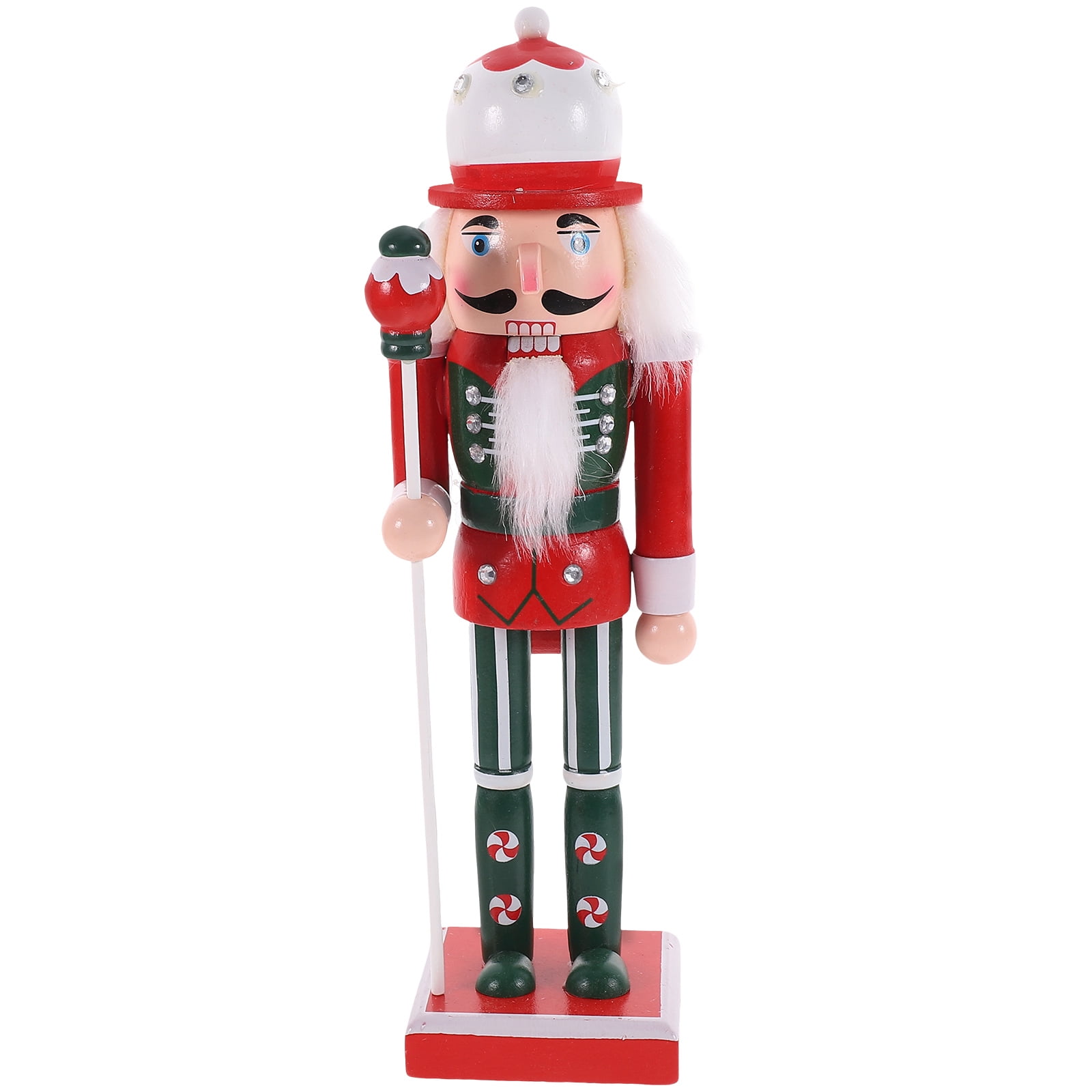 Christmas Desktop Nutcracker Figure Nutcracker Figurine Xmas Nutcracker ...