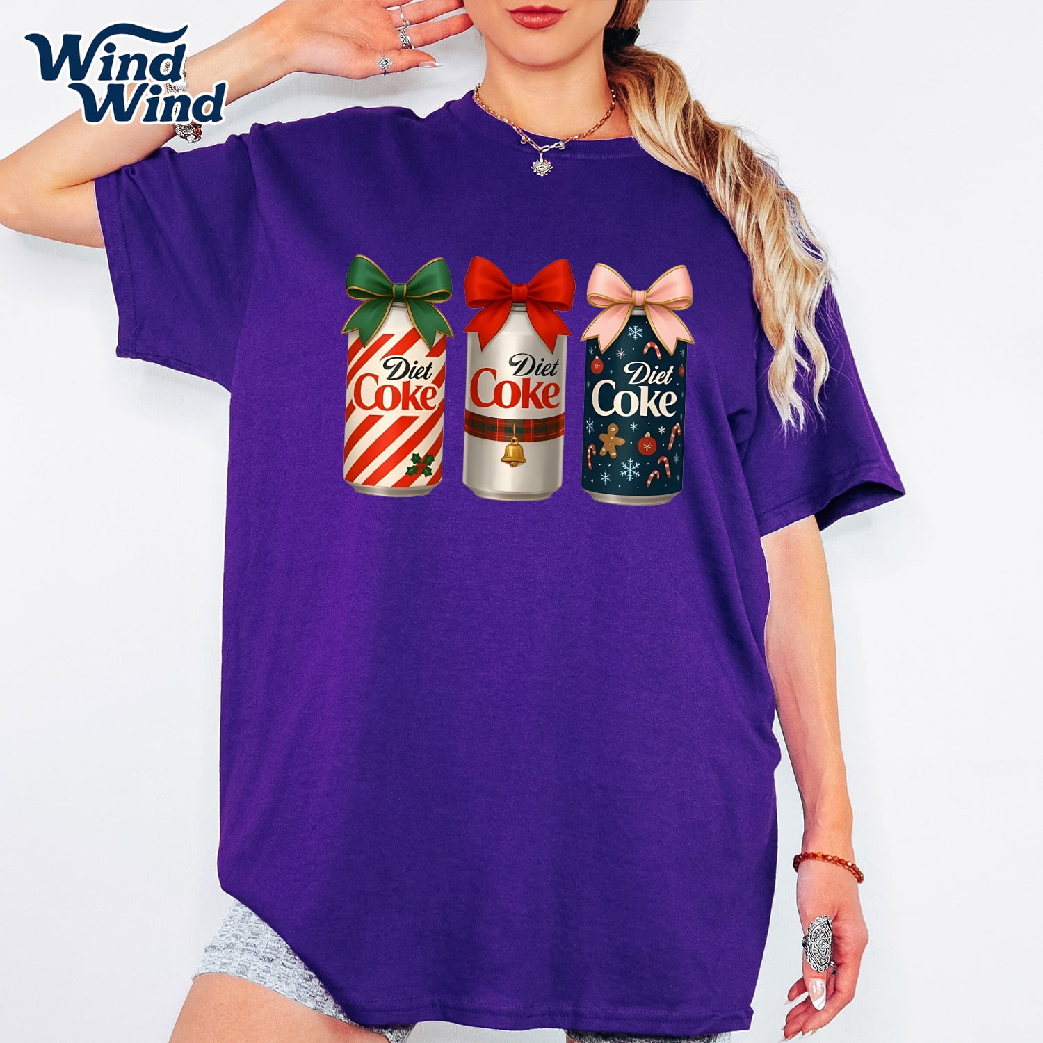 Christmas Diet Coke T-Shirt, Diet Coke Tshirt, Christmas Coca Cola ...