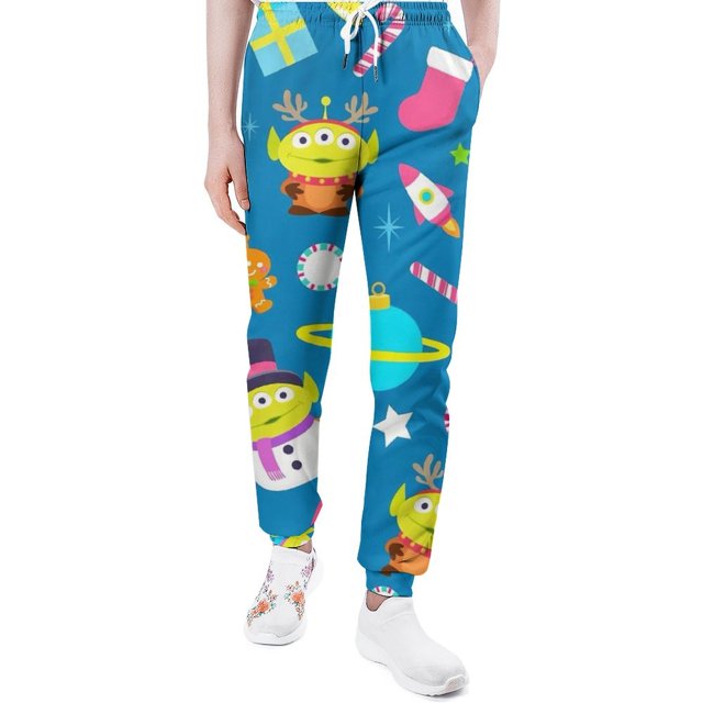 Christmas Disney&Pixar's Toy Story Alien Sweatpants for Men,Track Pants ...