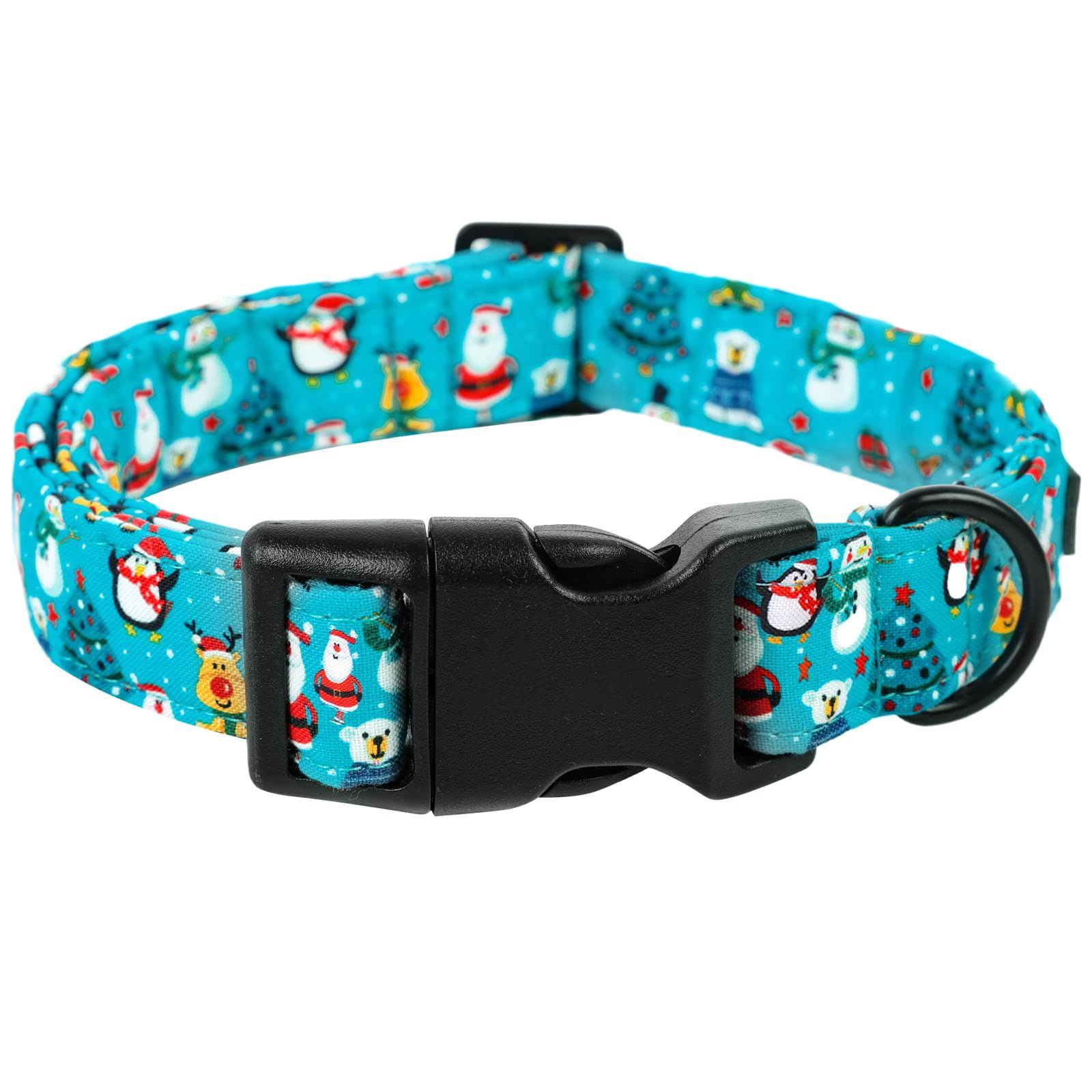 Christmas Dog Collar, Snowman Christmas Tree Penguin Reindeer Party ...