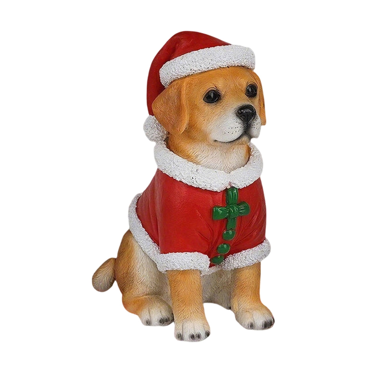 Christmas Dog Figurines - Dog Christmas Ornaments | Resin Dogs ...