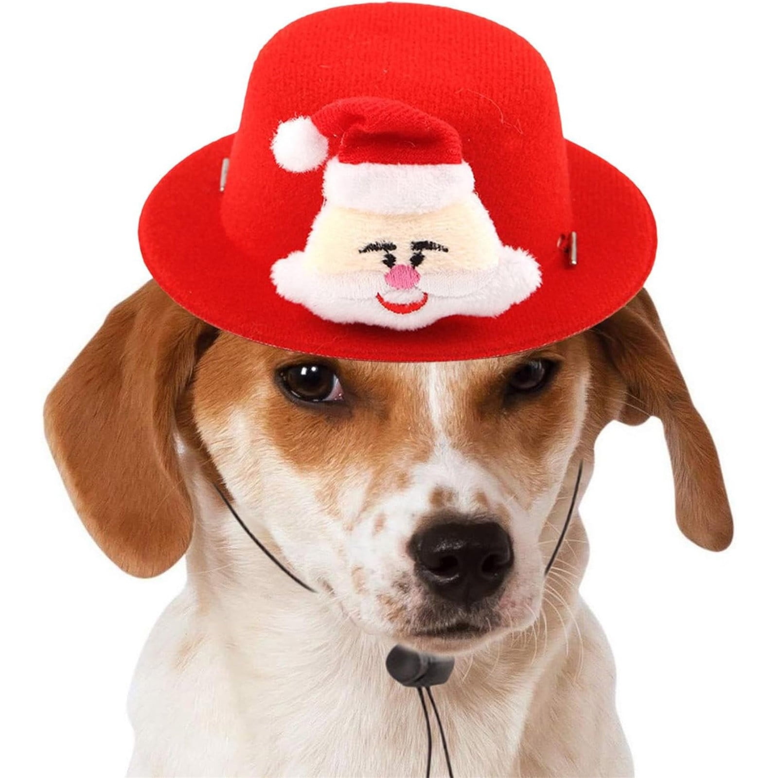 Christmas Dog Hat Pet Santa Hat Santa Claus Design Hat Pet Costumes ...