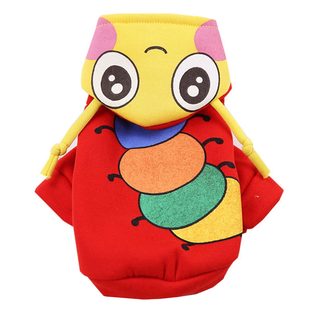 Christmas Dog Jumpsuit with Hood Fleece Pet Transfiguration Sweatshirt ...