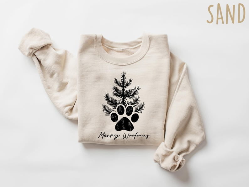 Christmas Dog Sweater, Holiday Pet Lover Gift, Xmas Tree Sweatshirt ...