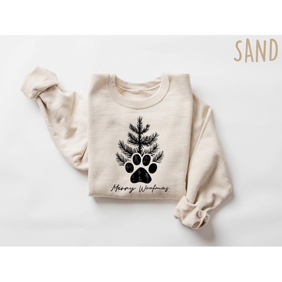Christmas Dog Sweater, Holiday Pet Lover Gift, Xmas Tree Sweatshirt ...