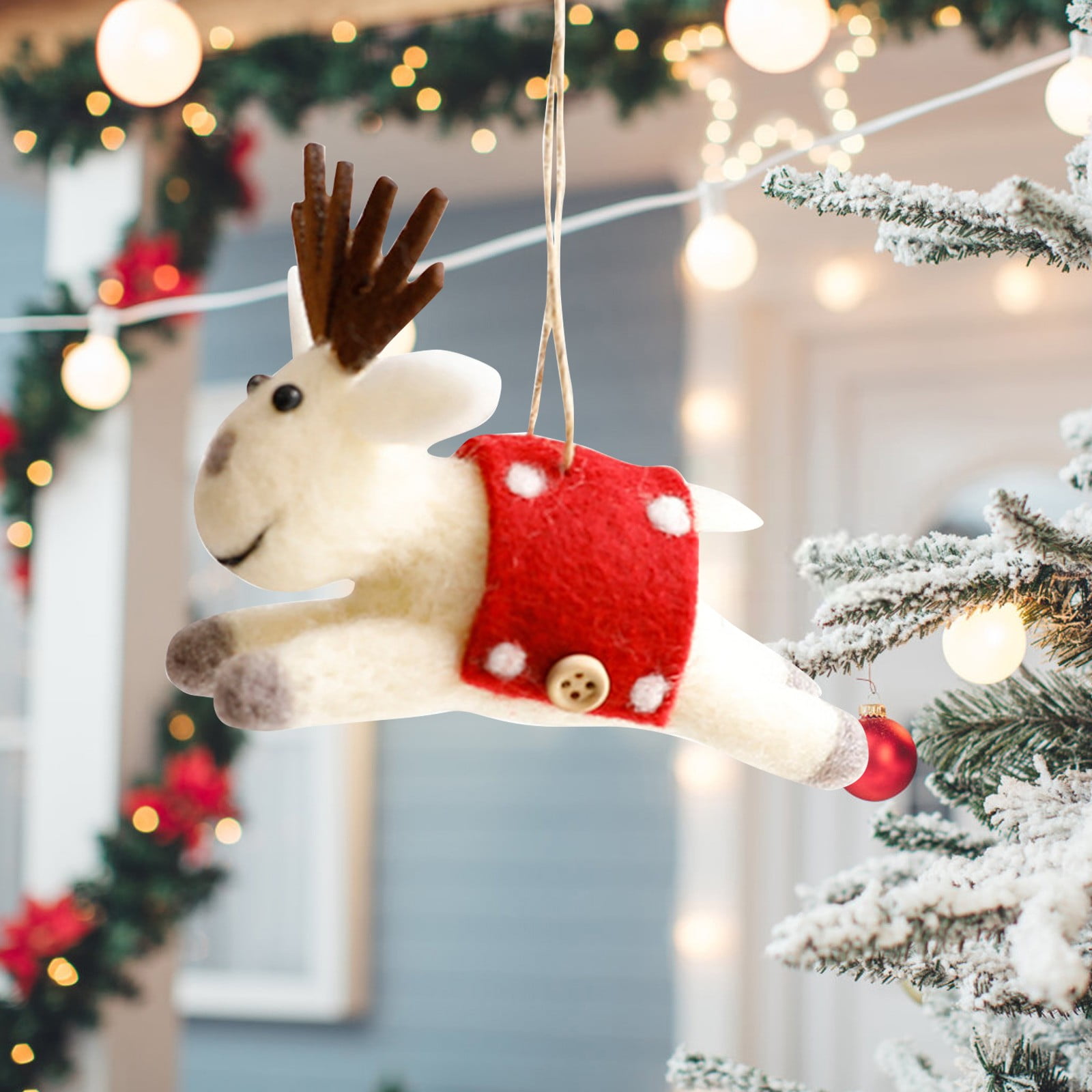 Christmas Doll Decorations Hanging Pendant Sign For Christmas Tree ...