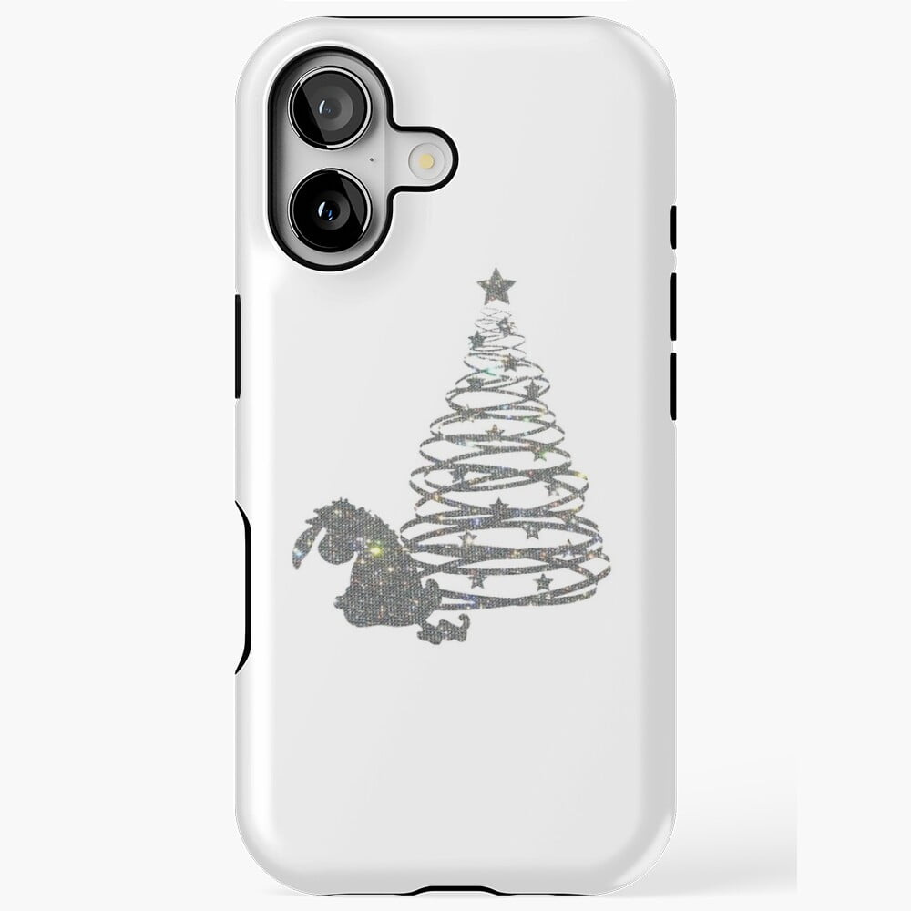 Christmas Donkey Cute Winter Holiday Animal Scene for iPhone 17 to 11 ...