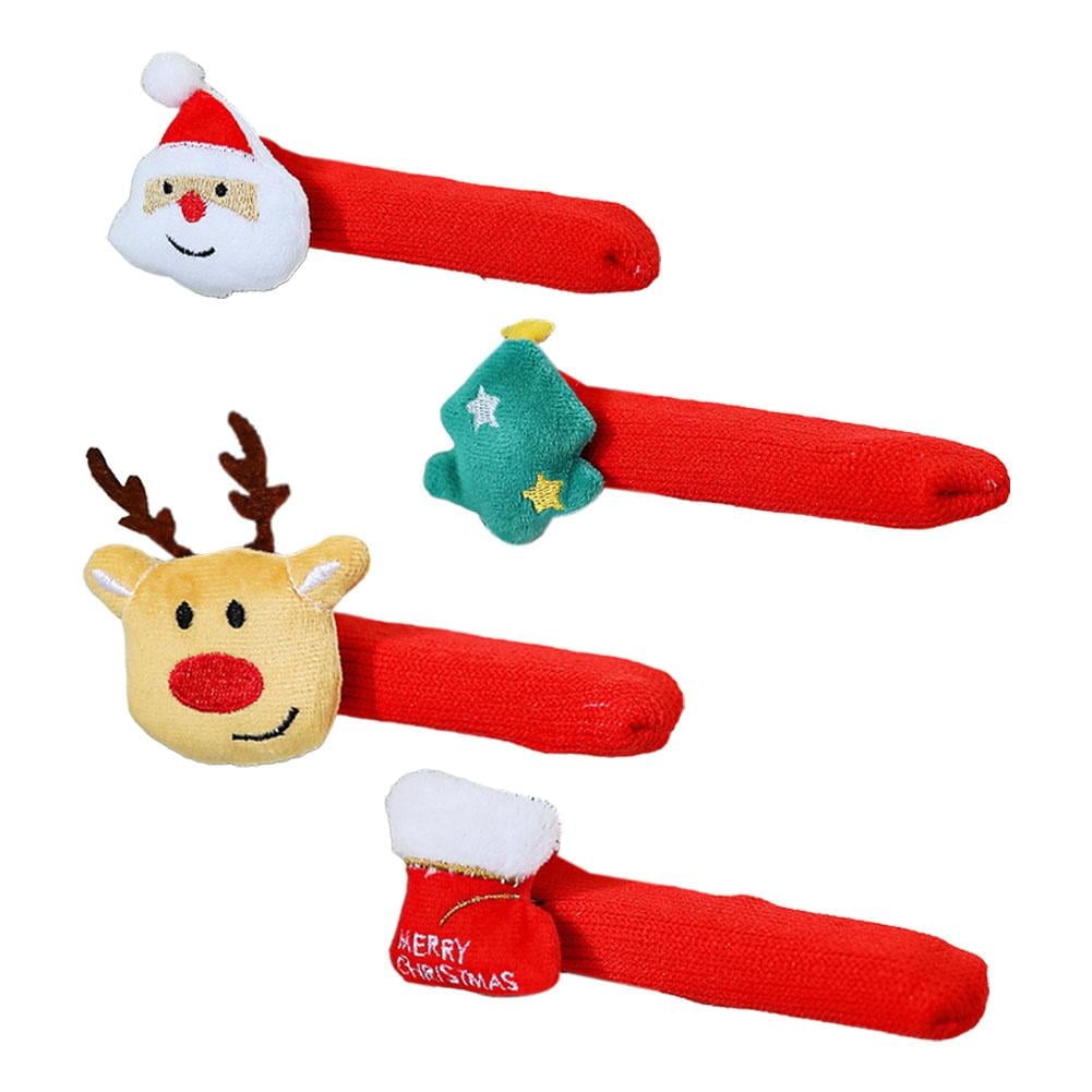 Christmas Door Knob Covers,Christmas Tree Santa Claus Door Handle ...