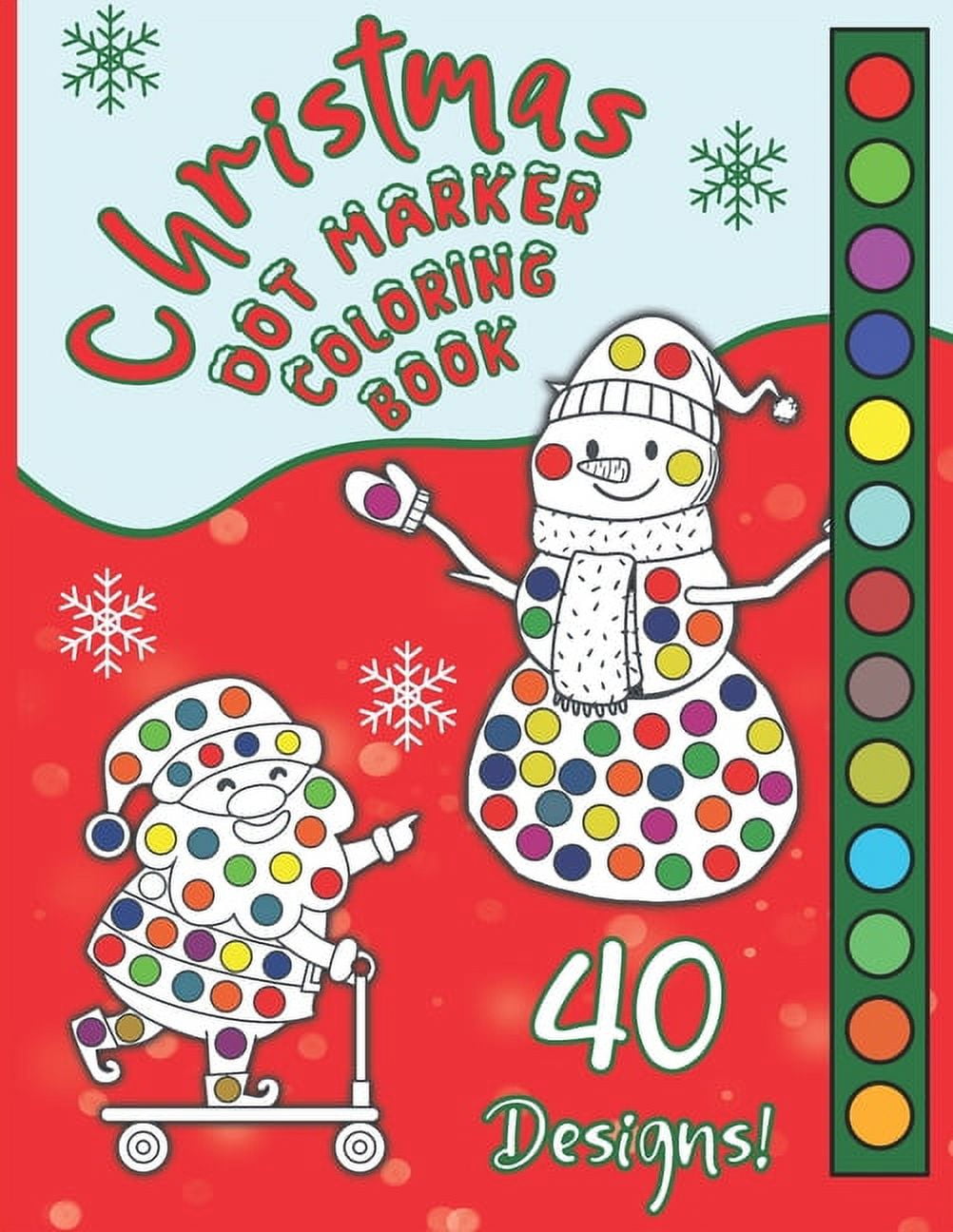 Christmas Dot Marker Coloring Book Christmas Dot Marker Coloring Book ...