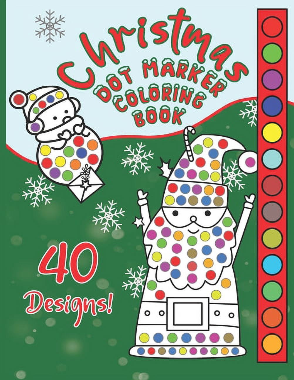 Christmas Dot Marker Coloring Book Christmas Dot Marker Coloring Book ...