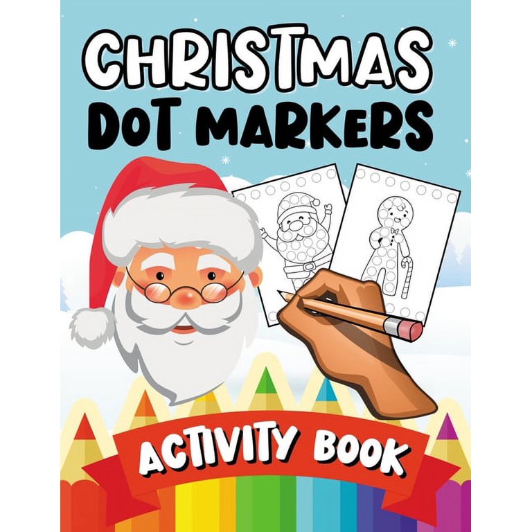 christmas dot to dot coloring pages