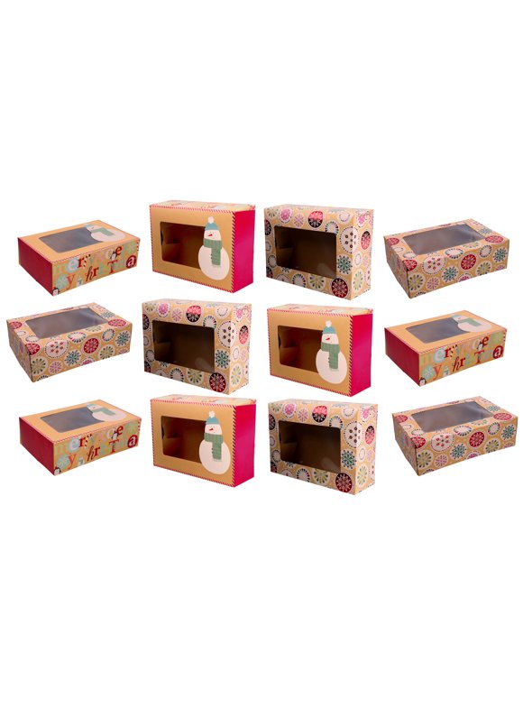 Christmas Gift Boxes in Christmas Gift Wrap - Walmart.com