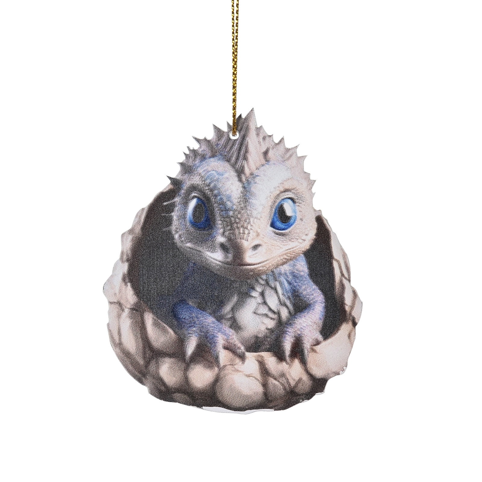 Christmas Dragon Baby Egg Acrylic Christmas Hanging Ornament Christmas ...