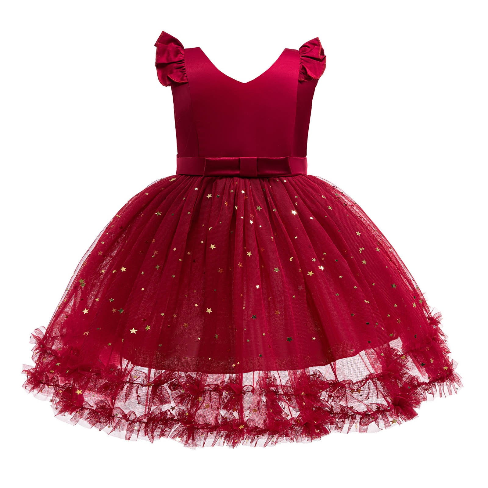 Christmas Dress for Girls Tutu Sleeveless Christmas Dress Christmas Outfits Party Dress Up 9-10 ...