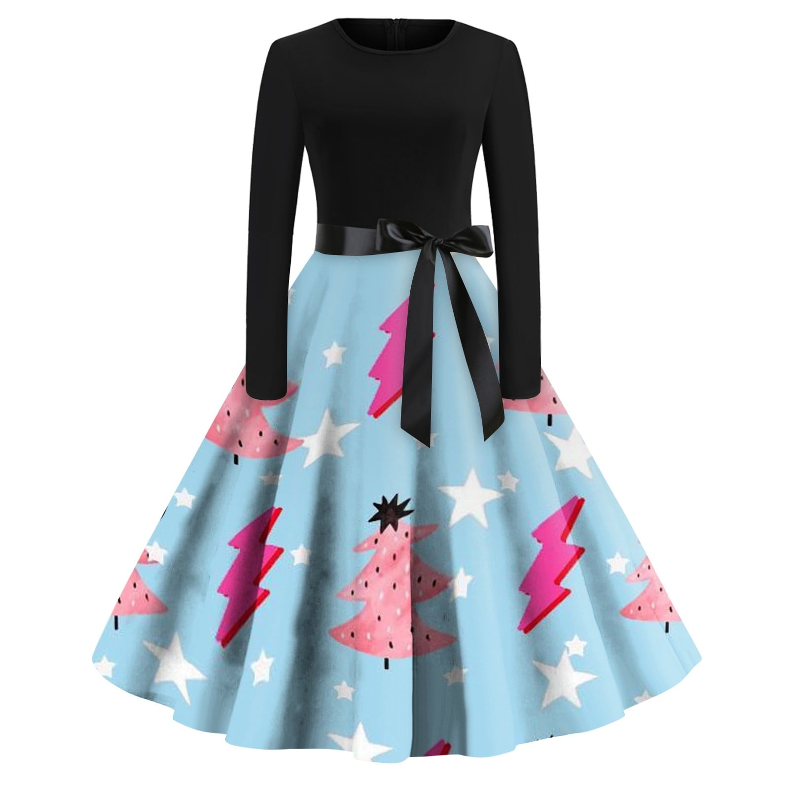 Christmas Dresses for Women Plus Size Christmas Costumes Holiday ...