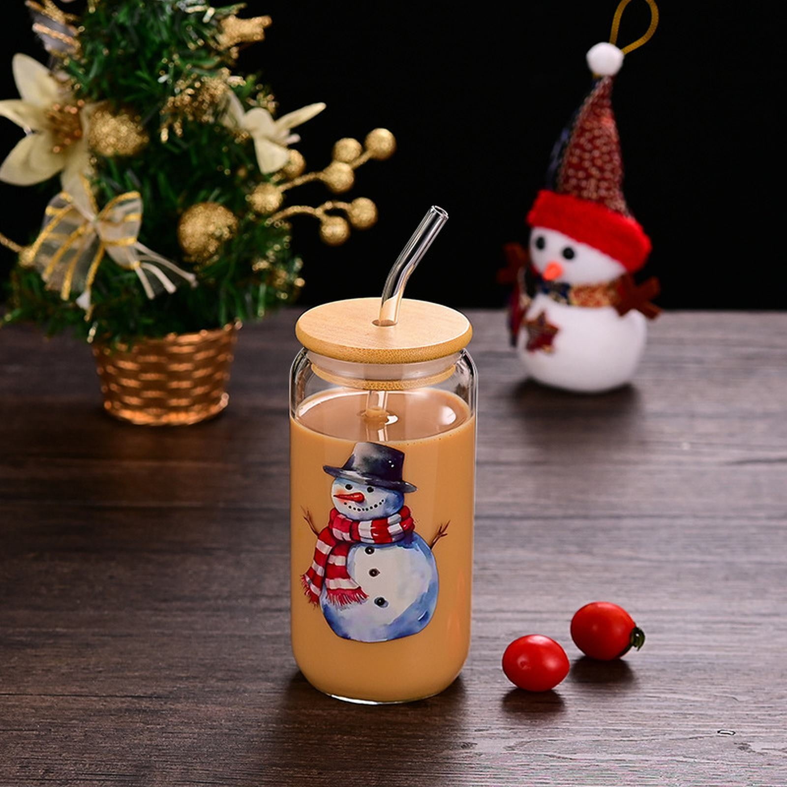 Christmas Drink Cup High Borosilica Heat Cup Style Popular Student ...