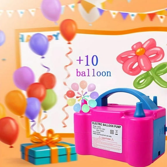 Christmas Electric Balloon Pump Balloon Blower Inflation Pump Double ...