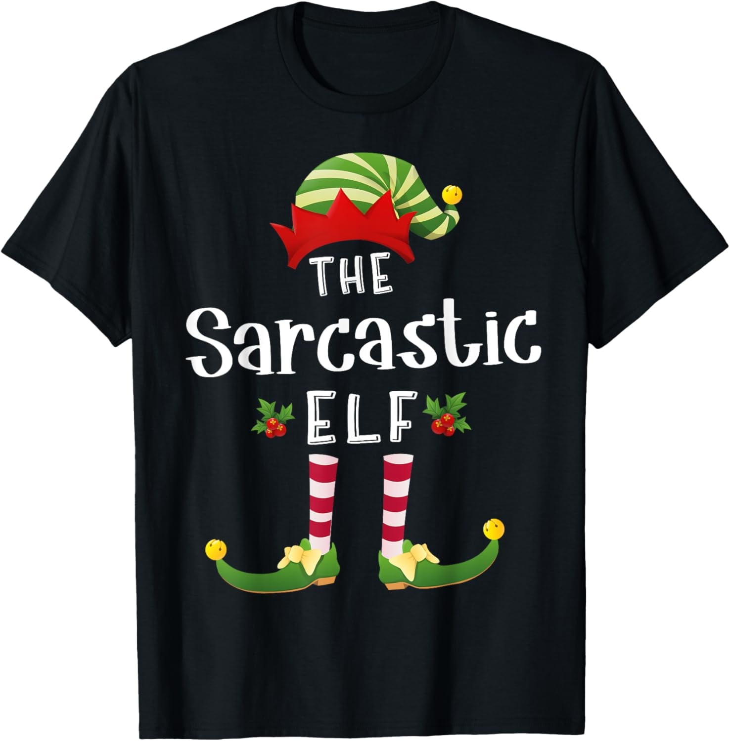 RippleT, Christmas Elf Matching Pajama, Mens T-Shirt, X-Mas Party ...