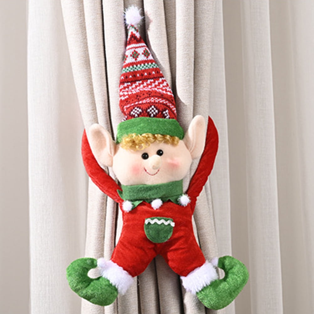 Christmas Elf Tree Topper Hugger Cute Long Arms Stuffed Ornaments ...
