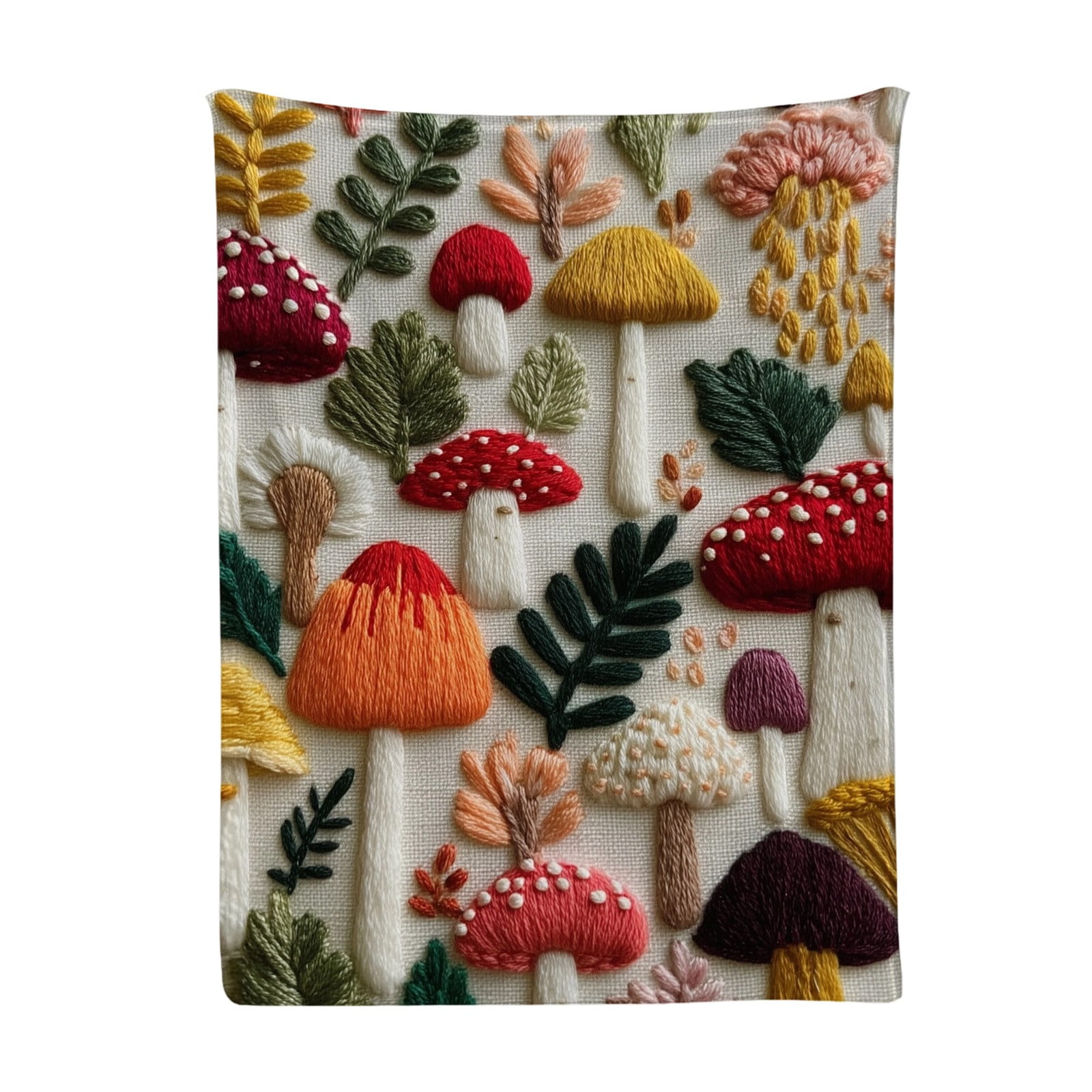 Christmas Embroidery 2D Printing Blanket Bohemian Office Napping ...