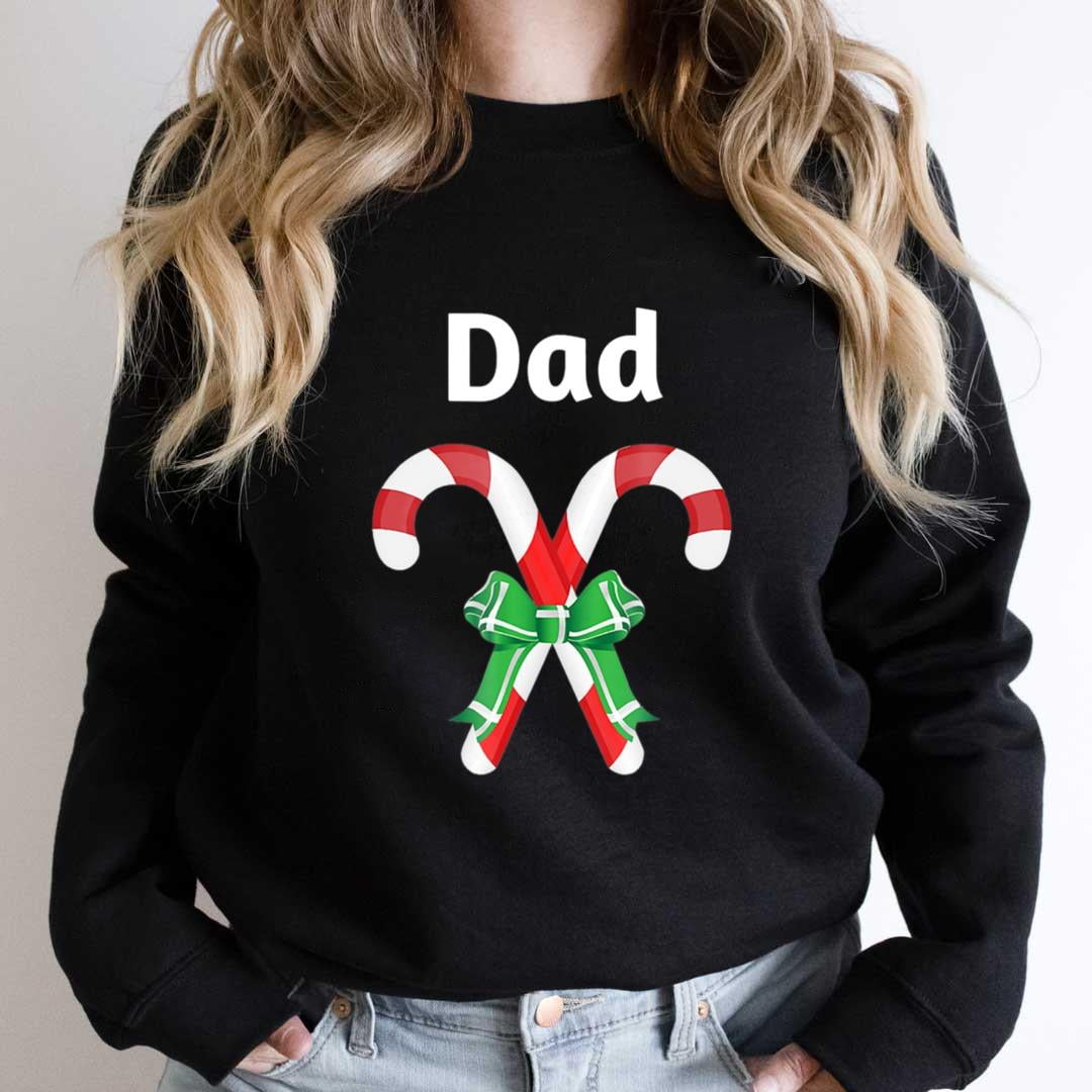 Christmas Eve Candy Cane Dad Funny Pajama Holiday Graphic SW7874 Unisex ...