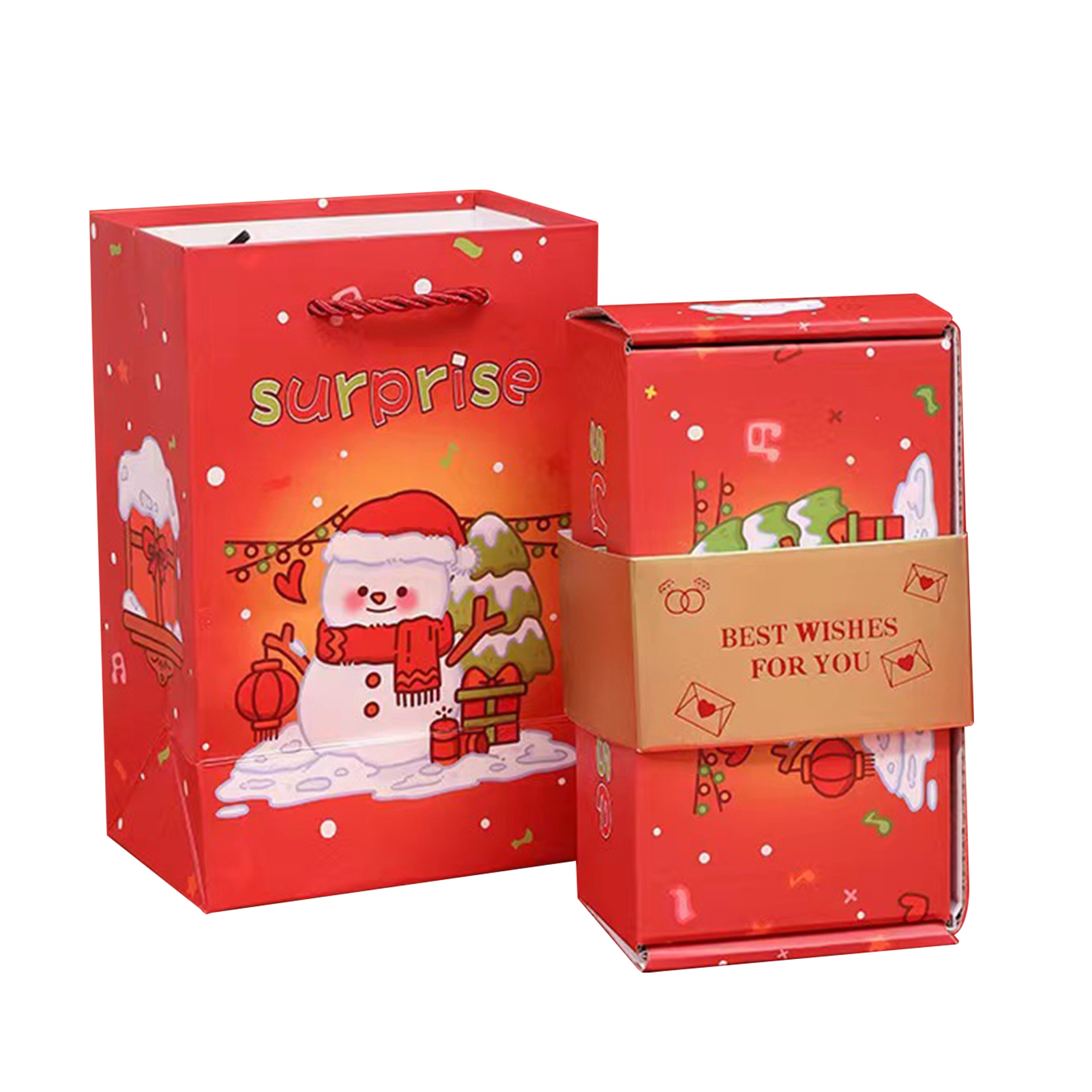 Christmas Explosion Gift Box for Money Folding Bouncing Gift Box DIY ...