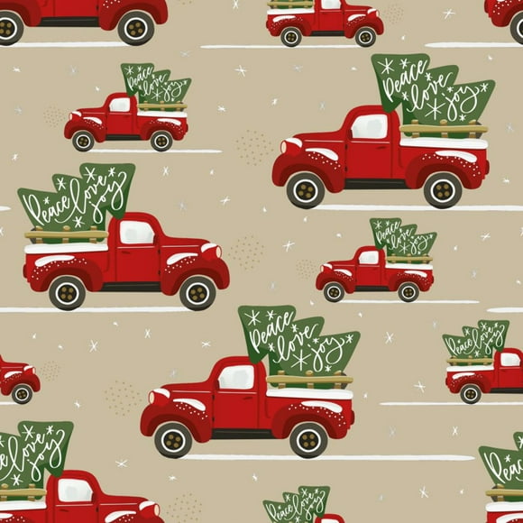Christmas Cotton Fabric By The Yard